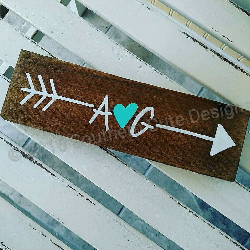 Personalized signs arrow wood signs wood signs wood sign | Etsy
