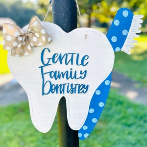 Dentist Office Door Sign, Dentist Sign, Tooth Door Sign, Dentist Gift ...