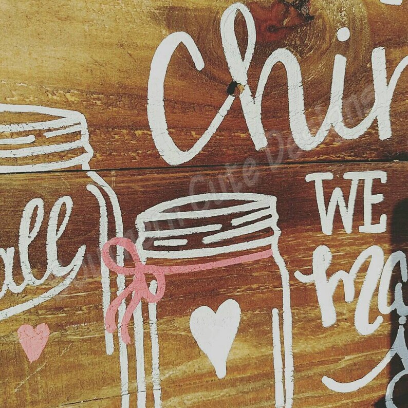 Mason jar sign mason jar decor wood signs wood signs | Etsy