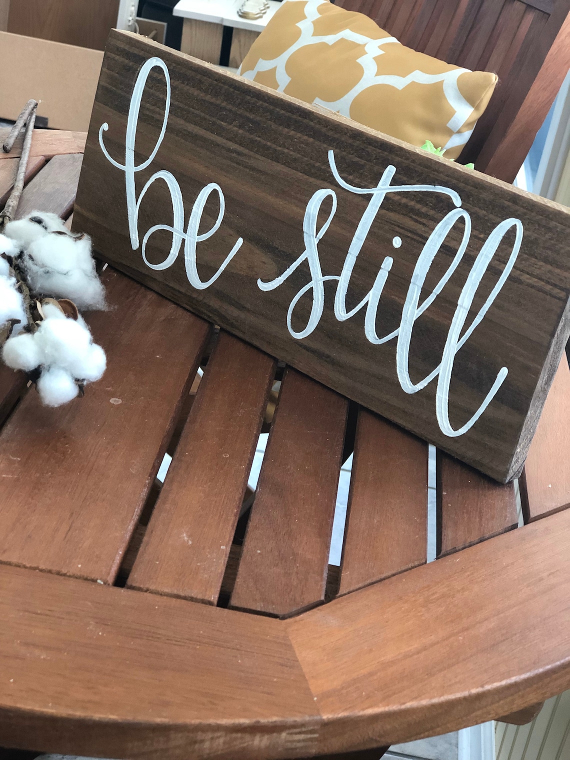 Be Still and Know Sign Be Still Sign Wood Signs Sayings | Etsy