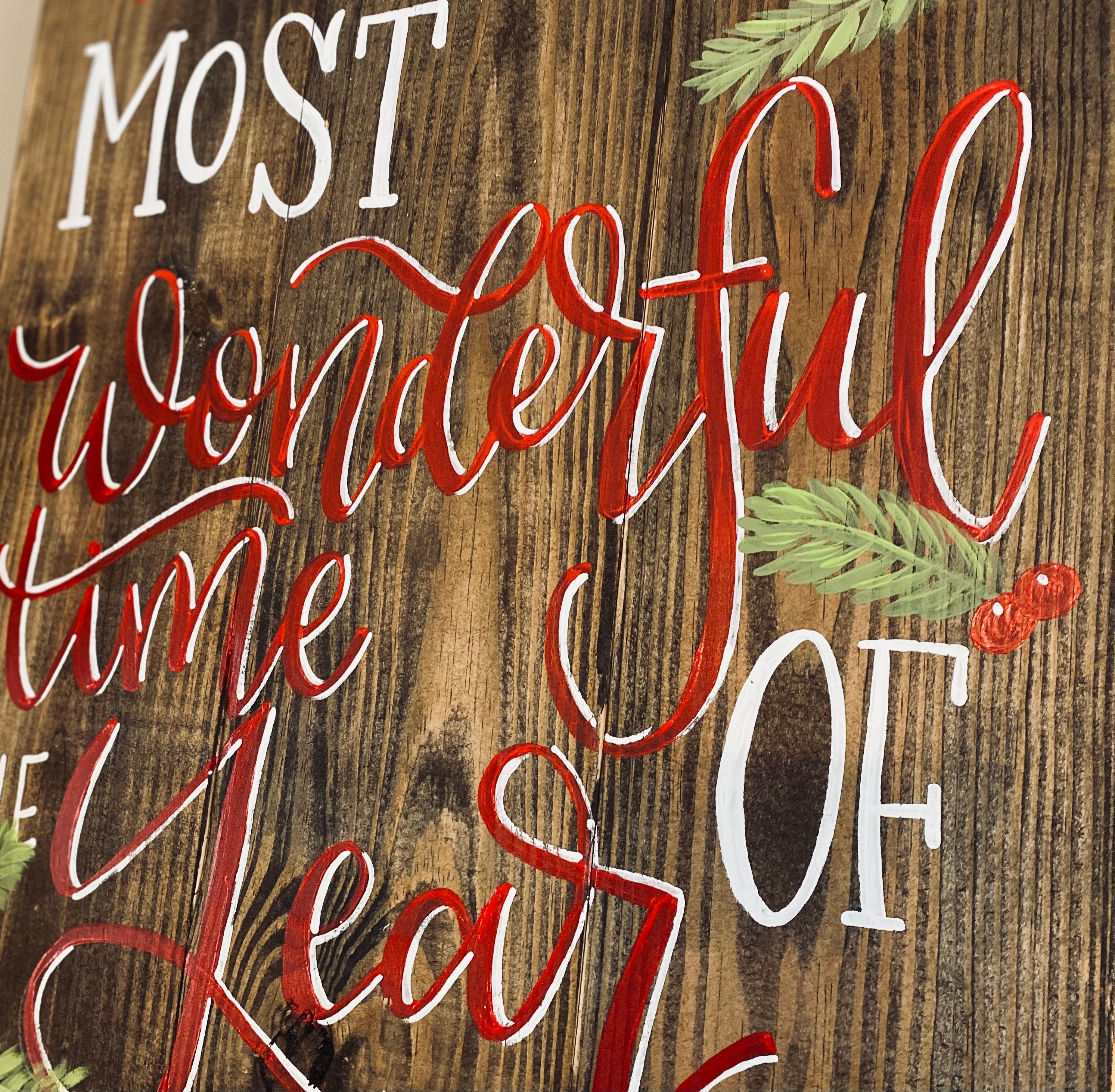 Christmas Wood Sign, Christmas Sign, Wood Signs Sayings, Wood Signs, It ...