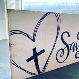 My Savior Lives Sign, Wood Signs, My Redeemer Lives Sign, Easter Sign ...