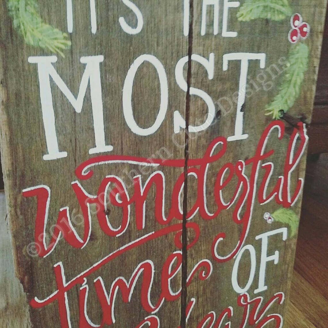 Christmas wood sign Christmas sign wood signs sayings wood | Etsy