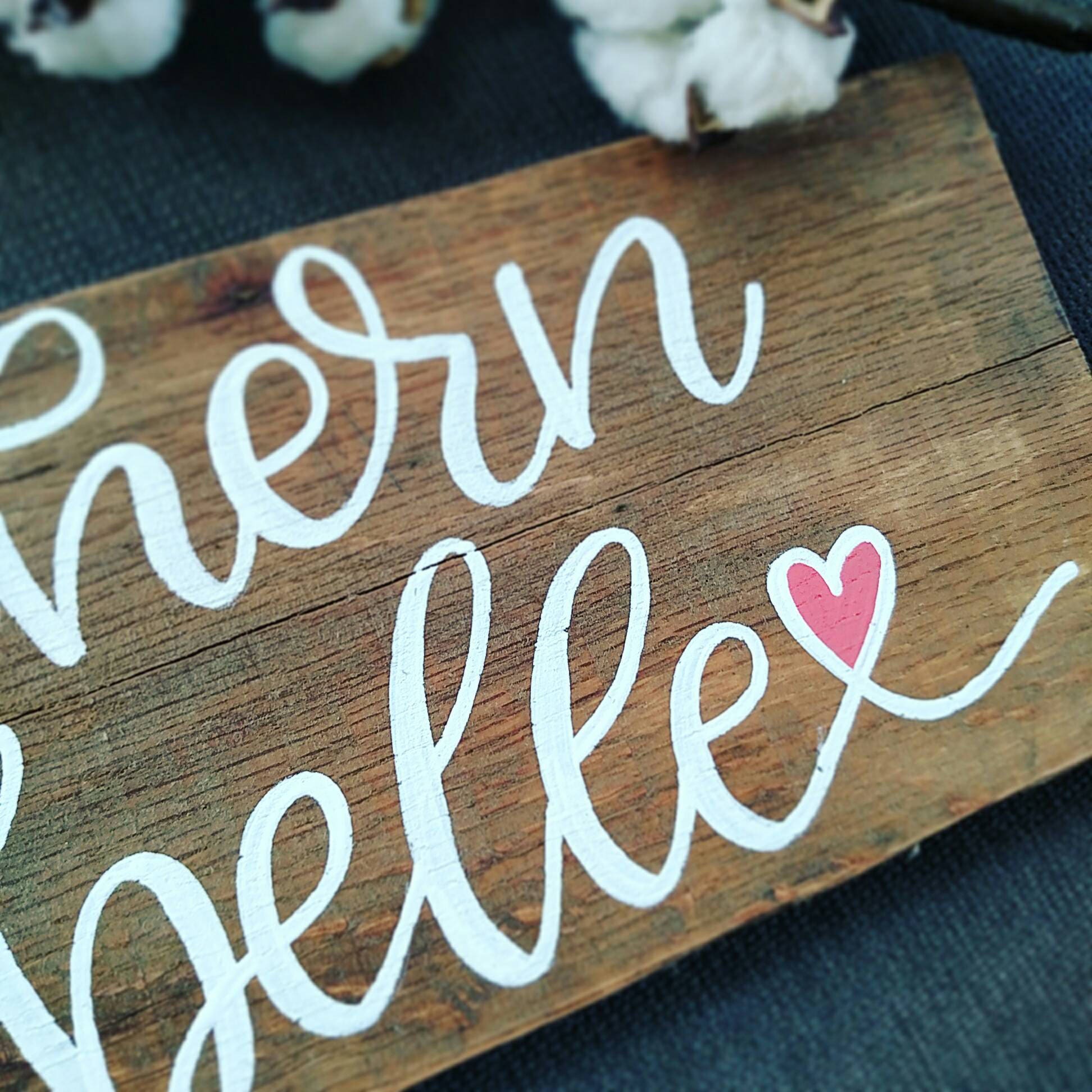 Southern Belle Sign Wood Signs Southern Signs Southern - Etsy Israel