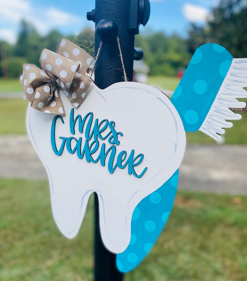 Dentist Office Door Sign Dentist Sign Tooth Door Sign - Etsy