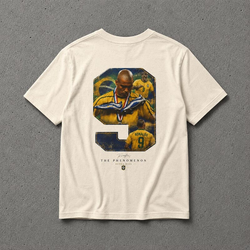 Ronaldo Nazario T Shirts - Etsy