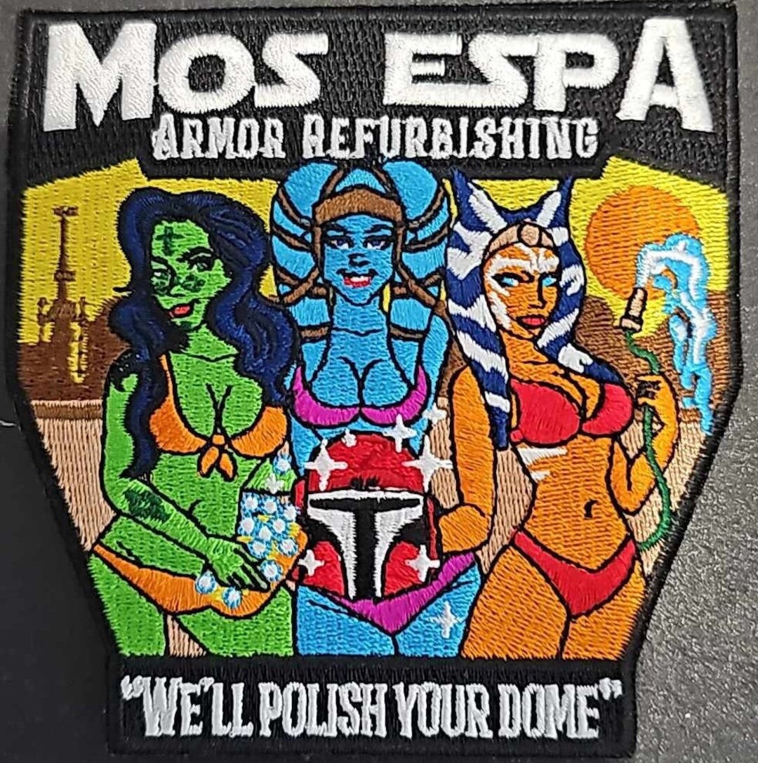 Mos Espa Armor Refurbishing Collectible Patch (SFW) - Etsy