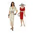 Vogue 8650 Sewing Pattern 80s Fashion Button Front Tie Waist Dress Wide ...
