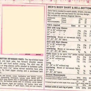 Simplicity 8255 Men's Sewing Pattern Retro 70s Dress Business Shirt ...