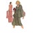 Vogue 8650 Sewing Pattern 80s Fashion Button Front Tie Waist Dress Wide ...
