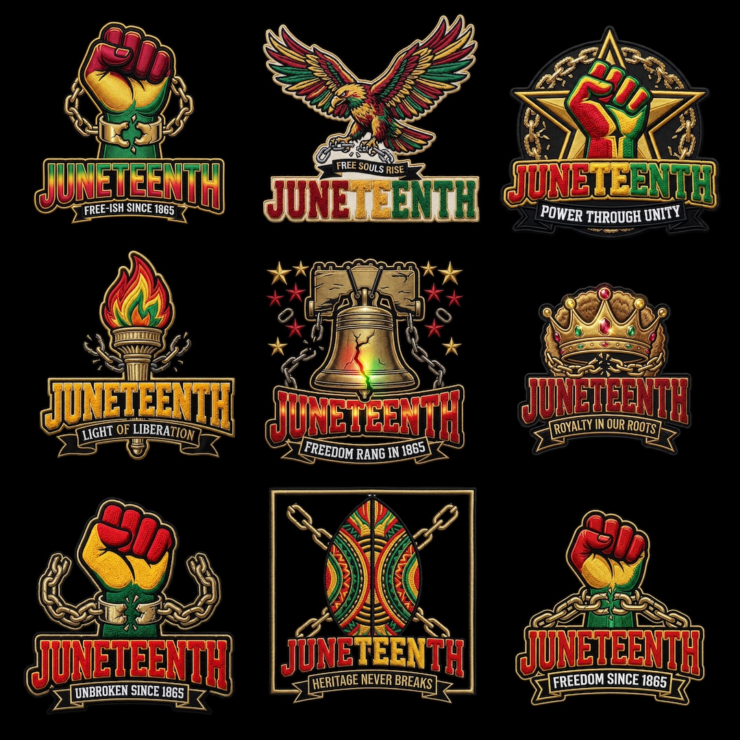 Juneteenth Black Power Fist PNG SVG Bundle – Since 1865 Freedom Design ...
