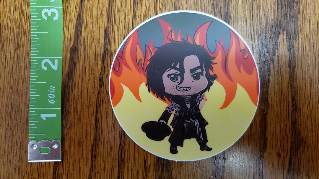 Final Fantasy XV / FFXV - 3" Ardyn Vinyl Sticker - Etsy