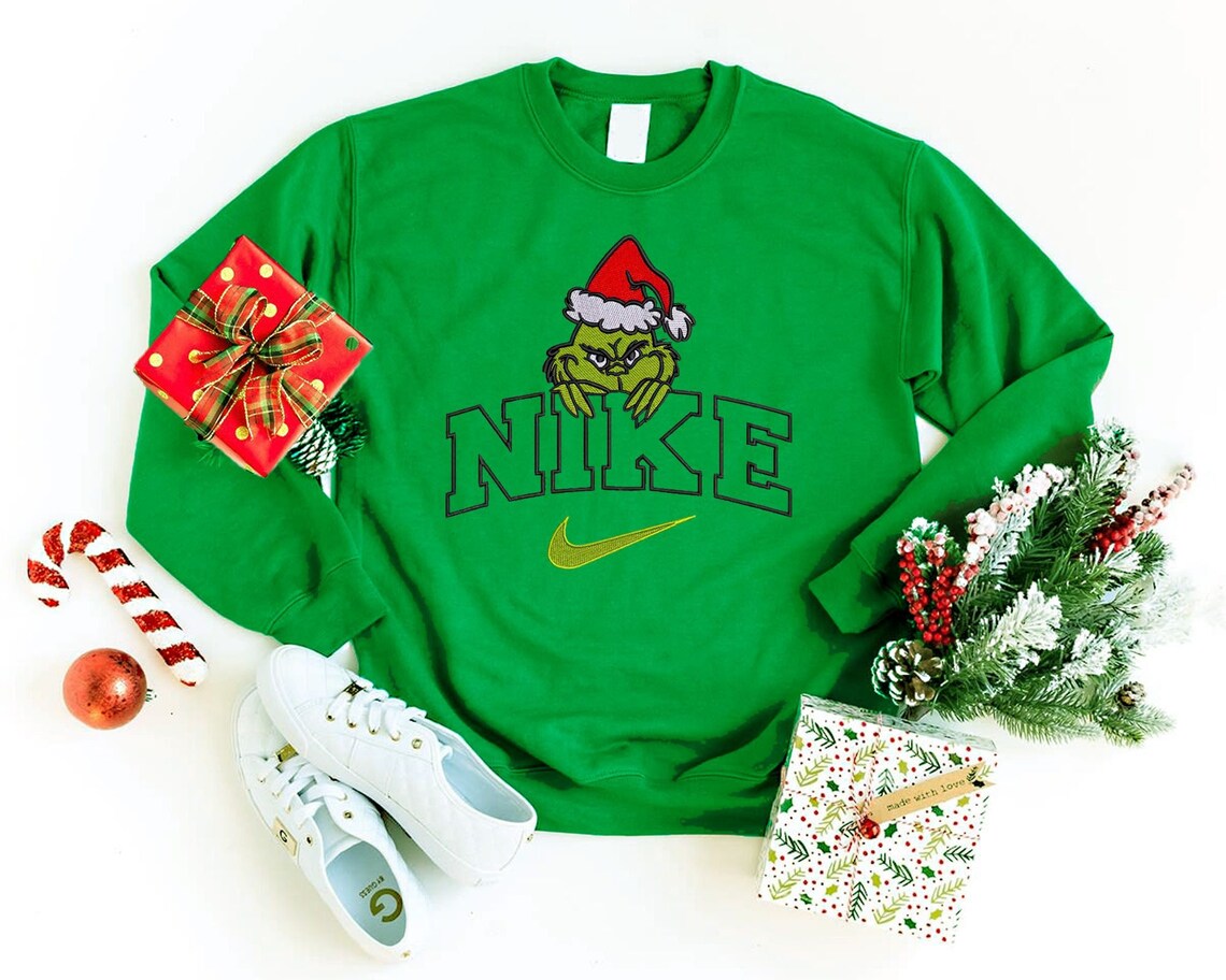 Grinch Christmas Sweatshirt Funny Grinch Sweatshirt How The Etsy