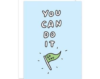 You can do it card | Etsy