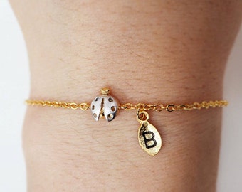 Ladybug bracelets | Etsy