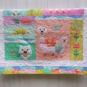 Lama Rama Applique Quilt Pattern - Etsy
