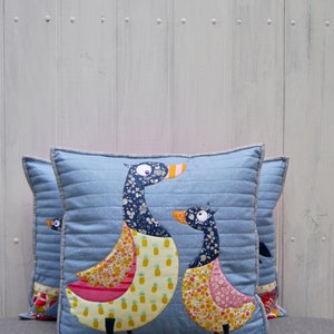 Quackers Applique Cushion Pattern. PDF Instant Download - Etsy