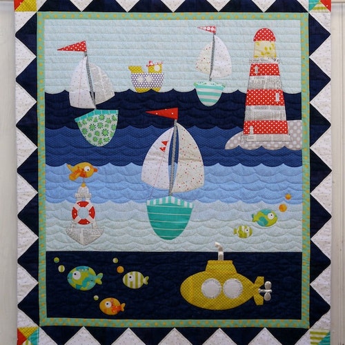 Ship to Shore Applique Quilt Pattern Instant Download PDF - Etsy