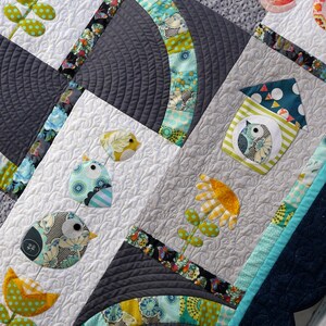 Birdsong Applique Quilt Pattern Instant Download - Etsy
