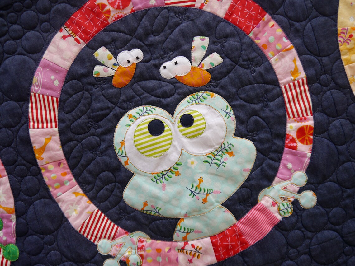 Frogface Applique PDF Pattern | Etsy