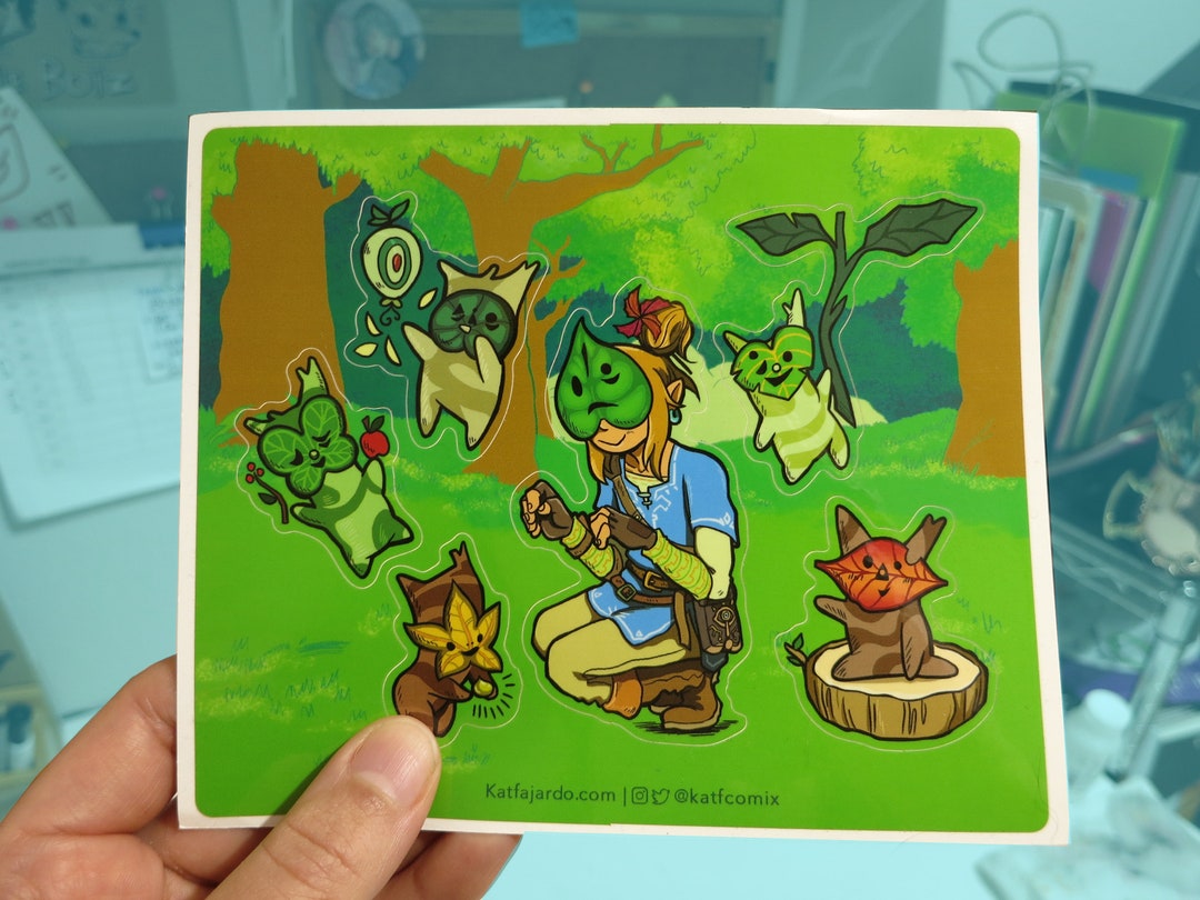 Korok Sticker Sheet - Etsy