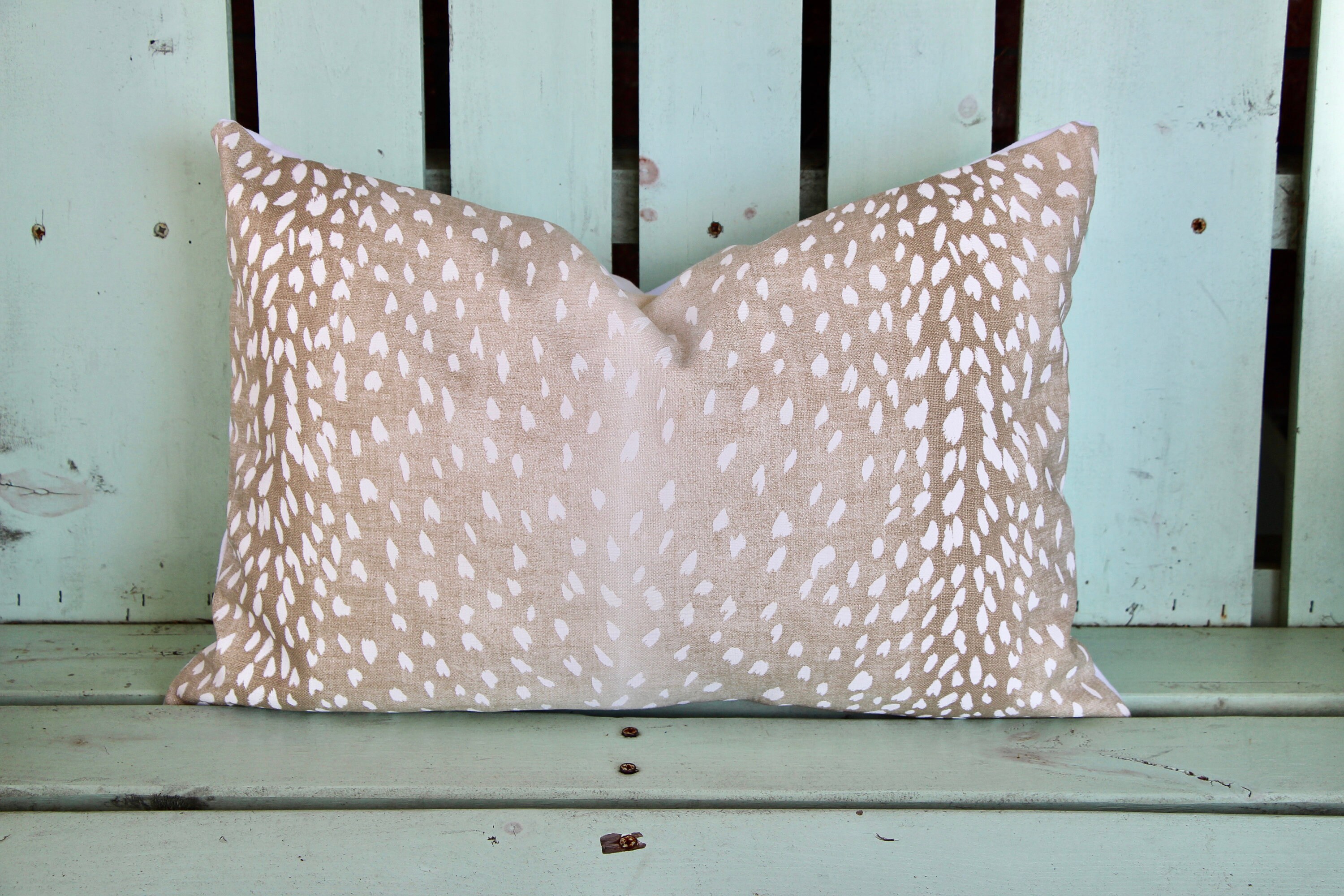 Antelope Fawn Pillow Cover Animal Print Pillow Cover throw | Etsy