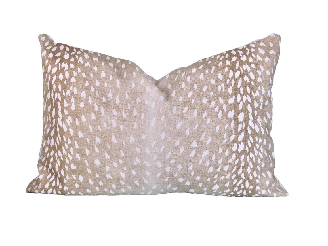 Antelope Fawn Pillow Cover Animal Print Pillow Cover throw - Etsy