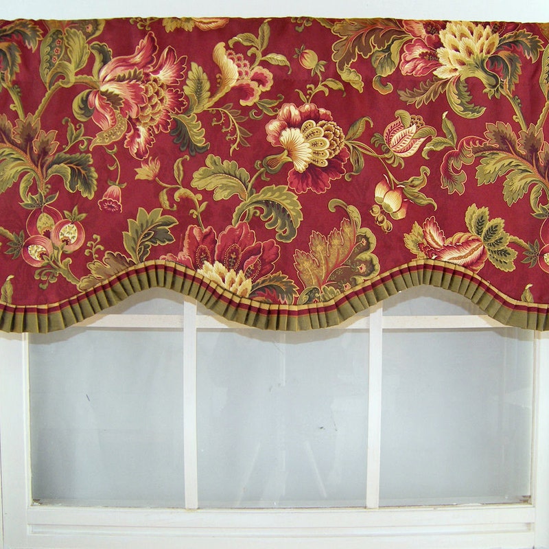 Ruffled Valance - Etsy