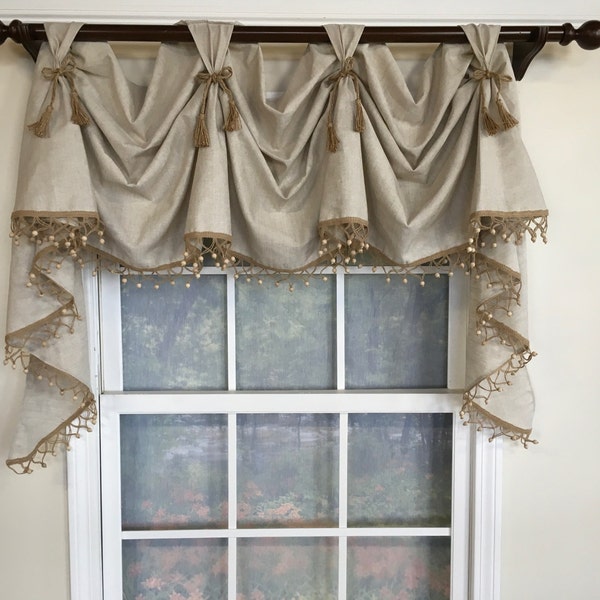Victory Swag Valance - Etsy