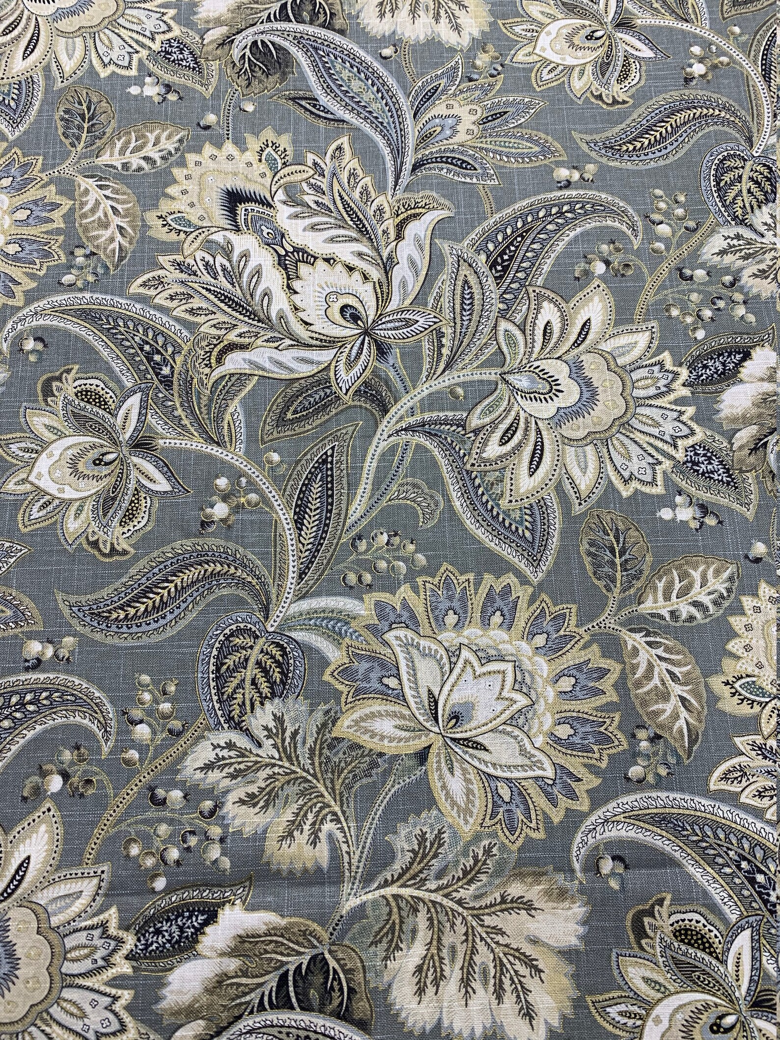 Jacobean Victory Valance Swag With or Without Tassel Trim and - Etsy