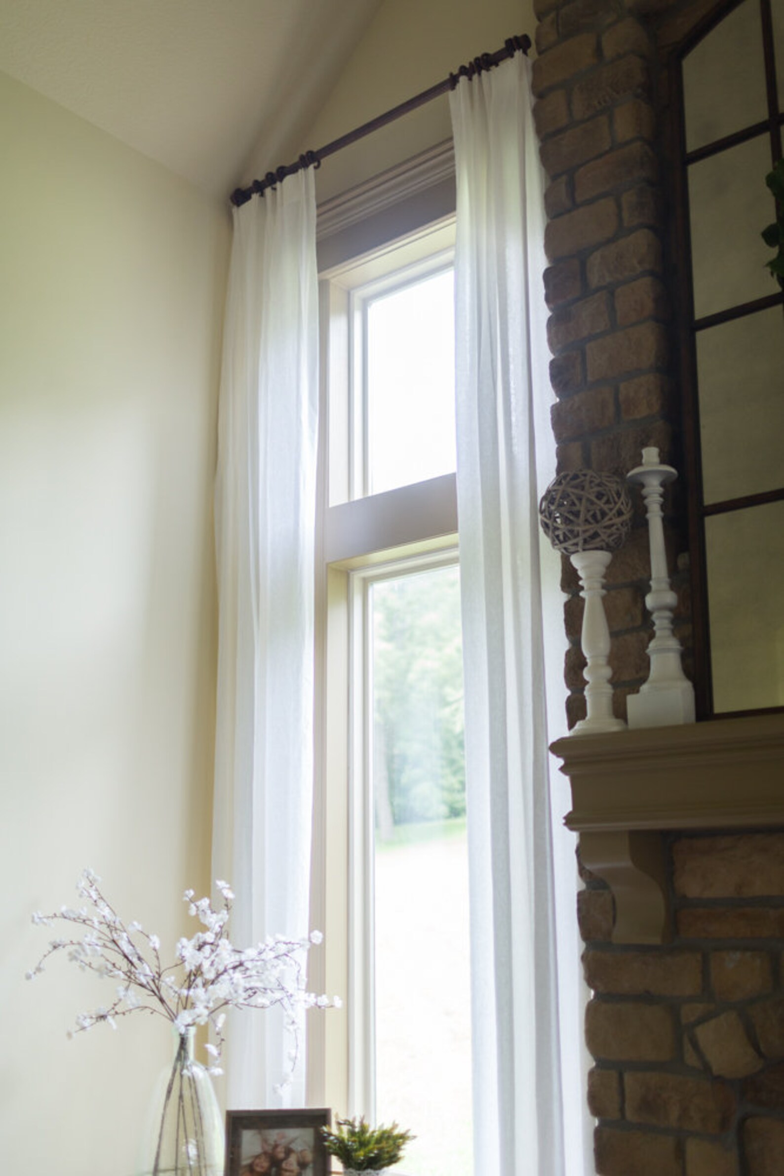 Extra Long Drapes,two Story Drapes,custom Long Curtain Panels,grommet ...