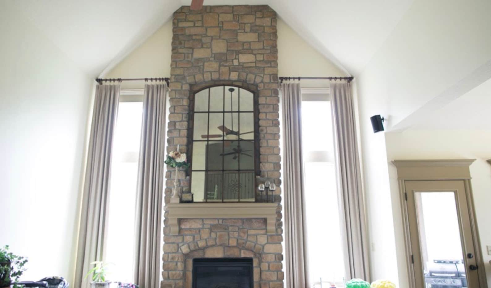 Extra Long Drapes,two Story Drapes,custom Long Curtain Panels,grommet ...