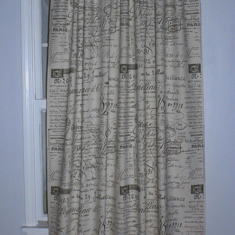 Paris Curtains - Etsy