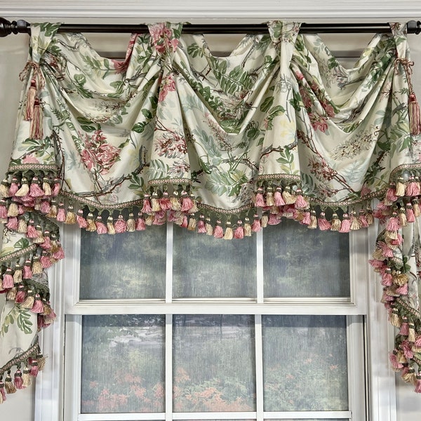 Victory Swag Valance - Etsy