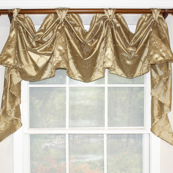 Victory Swag Valance - Etsy