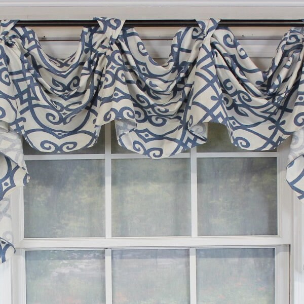 Victory Swag Valance - Etsy