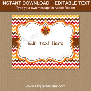 Thanksgiving Decor Printable Thanksgiving Decor Thanksgiving - Etsy
