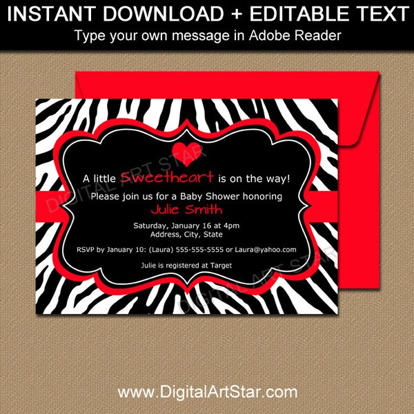 Printable Zebra - Etsy
