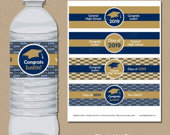 Royal Blue Graduation Party Decorations 2019 Blue Graduation | Etsy