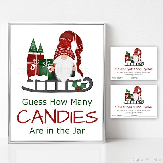 Gnome Christmas Party Games for Group - Holiday Party Game for Work ...