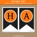 Halloween Banner Printable Halloween Party Decor Spider - Etsy Canada