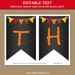 Thanksgiving Chalkboard Banner Template, Thanksgiving Party Decorations ...