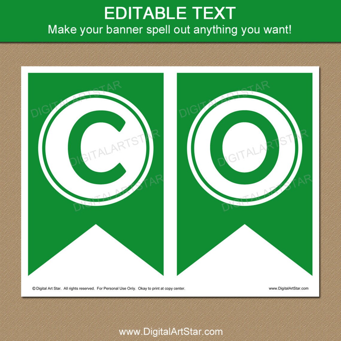 Green Graduation Party Decorations Graduation Banner Kelly - Etsy