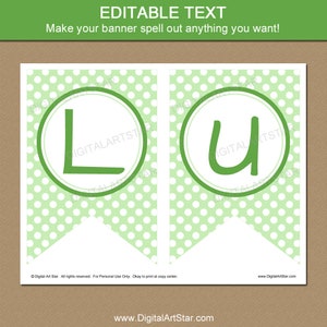 St Patricks Day Banner Printable, St Patricks Day Party Decorations ...