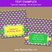 Mardi Gras Treat Bag Toppers Printable Mardi Gras Bag Toppers, Mardi ...