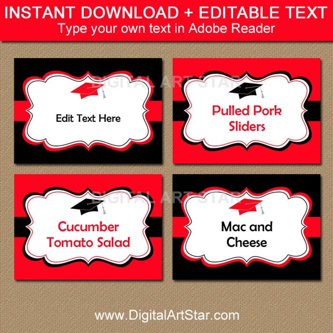 Graduation Labels 2024, Graduation Candy Buffet Labels, Graduation ...