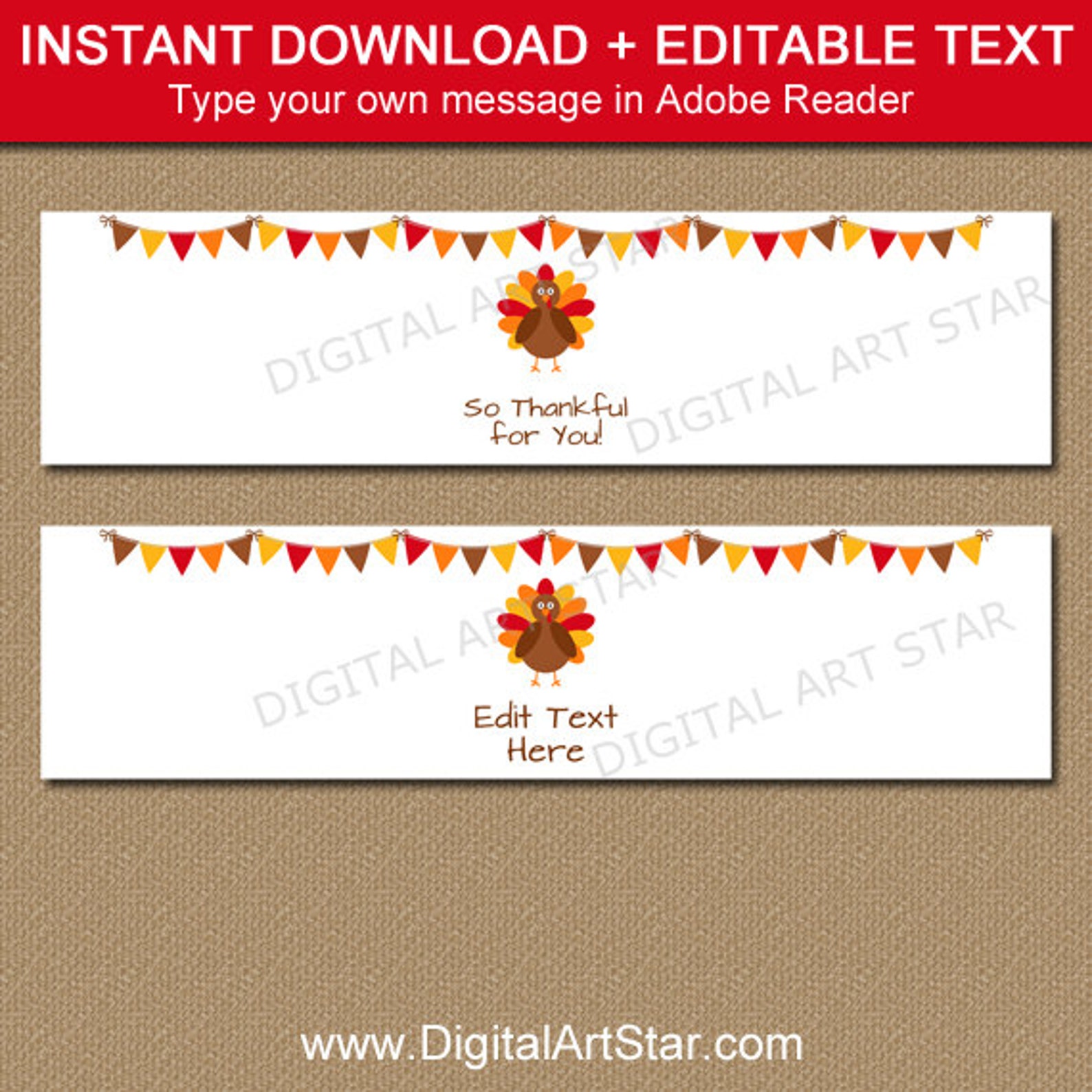 Thanksgiving Table Decor Printable Thanksgiving Table - Etsy
