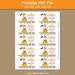 Little Pumpkin Thank You Tags Printable Little Pumpkin Baby - Etsy