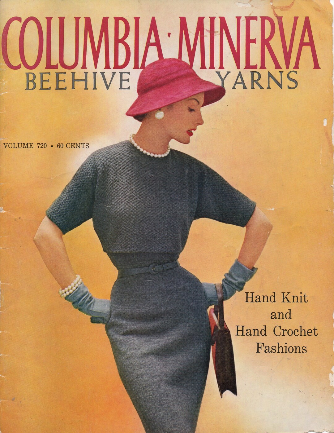 E-book OOP 1950's Columbia Minerva Hand Knit and Crochet Booklet ...