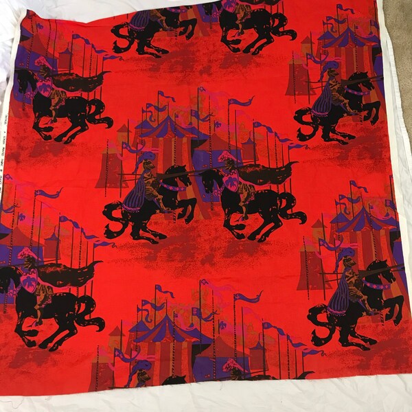 Knight Novelty Fabric - Etsy